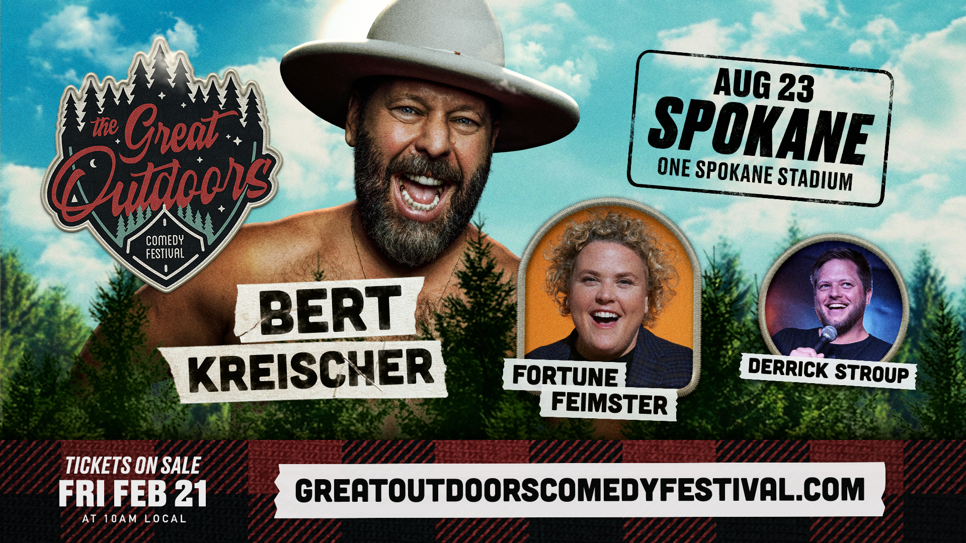 Great Outdoors Comedy Festival - Wildly Hilarious - North America's ...