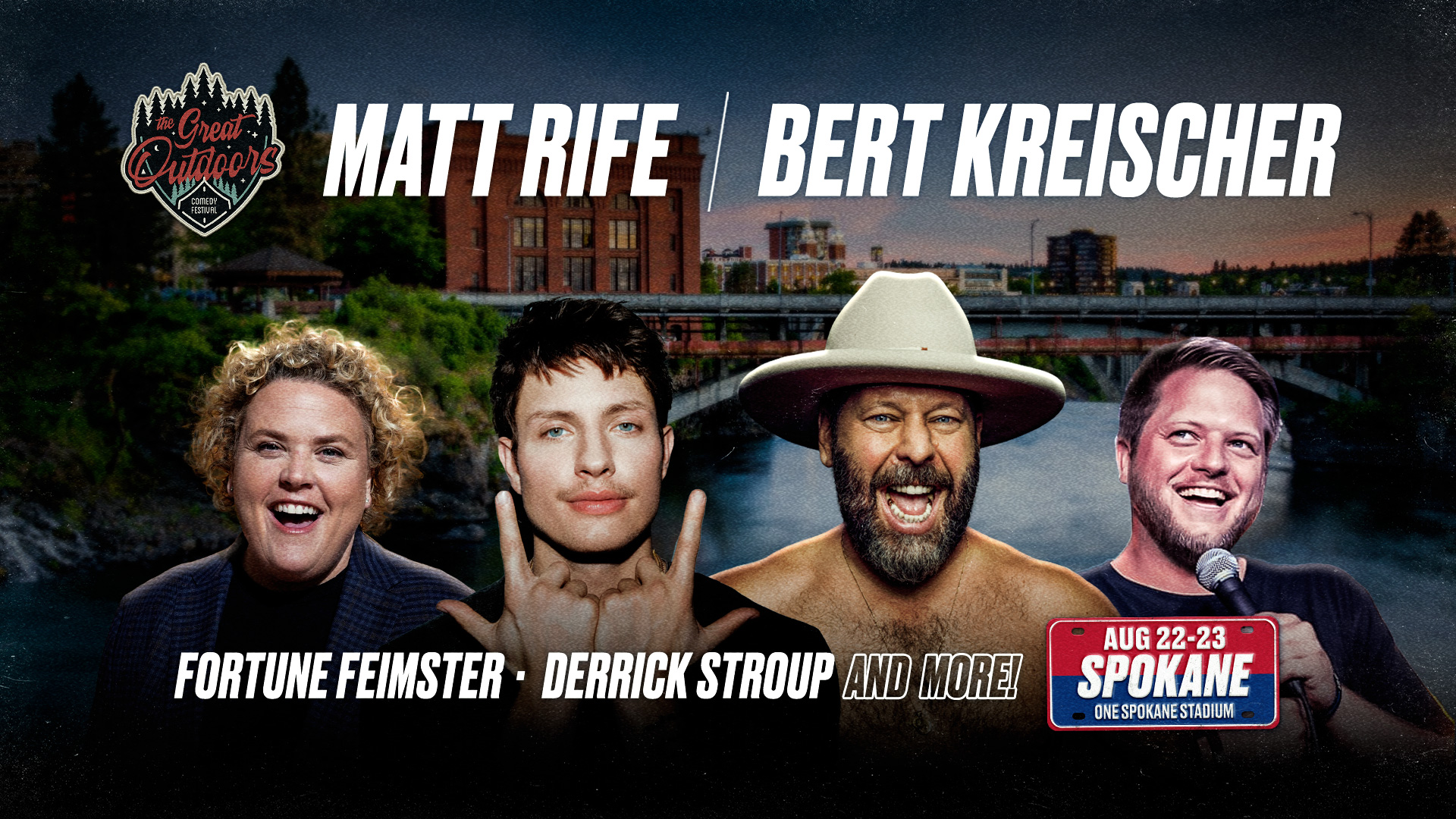 Great Outdoors Comedy Festival - Wildly Hilarious - North America's ...